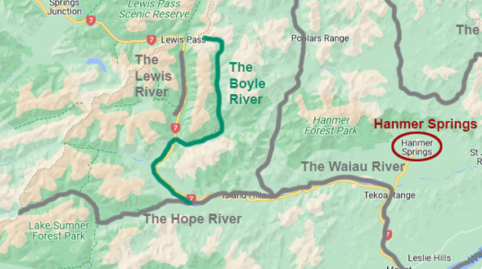 Guided fishing on the Boyle River – Inland Hunters